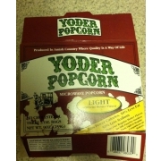 Yoder Popcorn Popcorn, Microwave, Artificial Butter Flavor: Calories ...