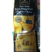 Safeway Select Extra Sharp White Cheddar Cheese: Calories, Nutrition ...