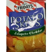 T.G.I. Friday's Snack Chips, Potato Skins, Jalapeno Cheddar: Calories ...
