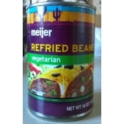 Meijer Refried Beans: Calories, Nutrition Analysis & More | Fooducate