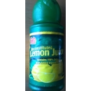 Cub Foods Juice, Lemon, Reconstituted: Calories, Nutrition Analysis ...