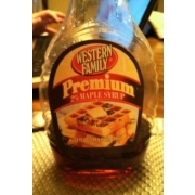 Western Family Premium 2% Maple Syrup: Calories, Nutrition Analysis ...