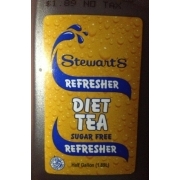 Stewart's Diet Tea, Refresher, Sugar Free: Calories, Nutrition Analysis ...