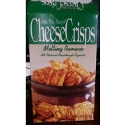 John Wm. Macy's Melting Ramano Cheese Crisps: Calories, Nutrition ...