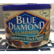 Blue Diamond Almonds, Rosemary & Black Pepper: Calories, Nutrition ...