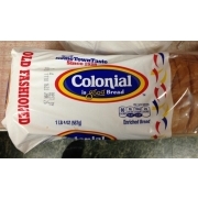 Colonial Old Fashioned Enriched Bread: Calories, Nutrition Analysis ...