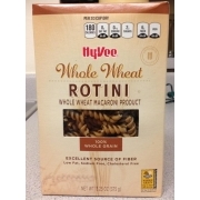 Hy-Vee Rotini Whole Wheat Pasta: Calories, Nutrition Analysis & More ...