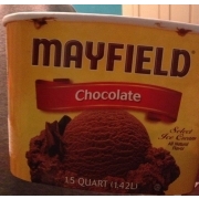 Mayfield Chocolate Ice Cream: Calories, Nutrition Analysis & More ...