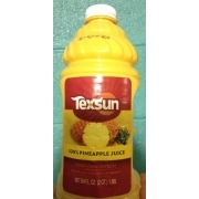 Texsun 100% Pimeapple Juice: Calories, Nutrition Analysis & More ...