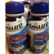 Ensure Nutrition Shake, Plus Creamy Milk Chocolate: Calories, Nutrition ...