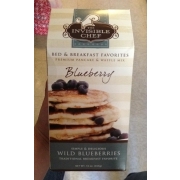 The Invisible Chef Pancake & Waffle Mix, Blueberry: Calories, Nutrition ...