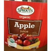Sprouts Farmers Market Organic Apple Juice: Calories, Nutrition ...
