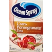 Ocean Spray Drink Mix, Cran Pomegranate Tea Packets: Calories ...