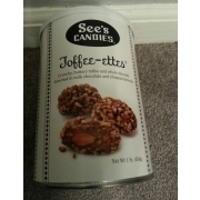 See's Candies Toffee Ettes: Calories, Nutrition Analysis & More | Fooducate