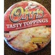 Orv's Tasty Toppings Signature Thin Crust: Calories, Nutrition Analysis ...