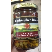 Gilroy's Finest Christopher Ranch, Halves Sun-Dried Tomatoes: Calories ...