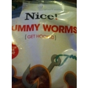Nice Gummy Worms Candy: Calories, Nutrition Analysis & More | Fooducate