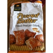 Clover Valley Peanut Butter Filled Pretzel Bites: Calories, Nutrition ...
