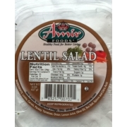 Amir Foods Lentil Salad: Calories, Nutrition Analysis & More | Fooducate