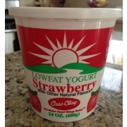 Cass-Clay Yogurt, Lowfat, Strawberry: Calories, Nutrition Analysis ...