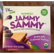 Jammy Sammy Sandwich Bar, Snack Size, Grape Jelly & Peanut Butter ...
