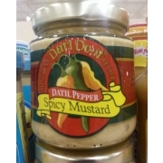 Dat'l Do It Mustard, Spicy, Datil Pepper, Minorcan: Calories, Nutrition ...