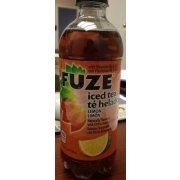 Fuze Lemon Iced tea: Calories, Nutrition Analysis & More | Fooducate