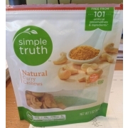 Simple Truth Natural Curry Cashews: Calories, Nutrition Analysis & More ...