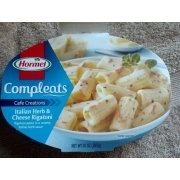 Hormel Compleats, Italian Herb & Cheese Rigatoni Pasta: Calories ...