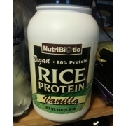 NutriBiotic Protein Powder, Rice: Calories, Nutrition Analysis & More ...