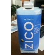 Zico Coconut Water, Premium, Pure, Natural: Calories, Nutrition ...
