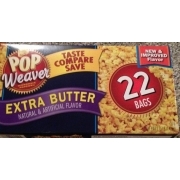 Pop Weaver Extra Butter Popcorn: Calories, Nutrition Analysis & More ...