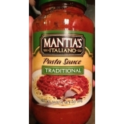 Mantia's Traditional Pasta Sauce: Calories, Nutrition Analysis & More ...