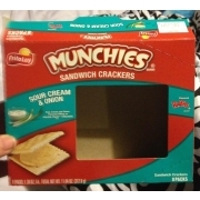Frito Lay Munchies Sandwich Crackers: Calories, Nutrition Analysis ...