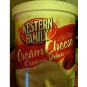 Western Family Cheese, Cream, creamy Deluxe: Calories, Nutrition ...