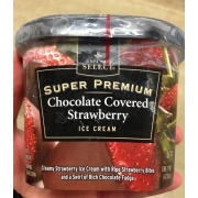 Safeway Select Chocolate Covered Strawberry Ice Cream: Calories ...