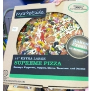Marketside 16" Extra Large Supreme Pizza: Calories, Nutrition Analysis ...