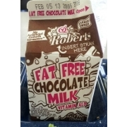 Roberts Fat Free Chocolate Milk: Calories, Nutrition Analysis & More ...