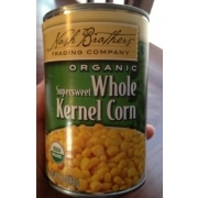 Nash Brothers Trading Company Whole Kernel Corn, Organic: Calories ...