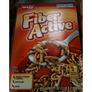 Weis Cereal, Bran, Fiber Active, Whole Grain: Calories, Nutrition ...