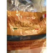 Priano Fusilli Pasta: Calories, Nutrition Analysis & More | Fooducate