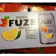 Fuze Lemon Diet Iced Tea: Calories, Nutrition Analysis & More | Fooducate