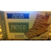Partners Olive Oil & Sea Salt Crackers: Calories, Nutrition Analysis ...