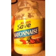Always Save Mayonnaise: Calories, Nutrition Analysis & More | Fooducate