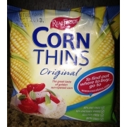 Real Foods Original Corn Thins: Calories, Nutrition Analysis & More ...