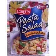 Loretta Pasta Salad, Ranch and Bacon: Calories, Nutrition Analysis ...