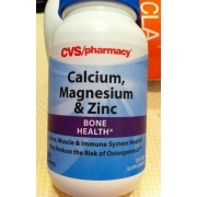 CVS Pharmacy Caplets For Bone Health, Calcium, Magnesium & Zinc ...