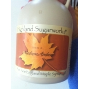 Highland Sugarworks Medium Amber, Maple Syrup: Calories, Nutrition ...