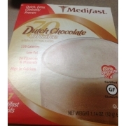 Medifast Dutch Chocolate Shake: Calories, Nutrition Analysis & More ...