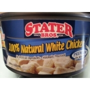 Stater Brothers 100% Natural White Chicken: Calories, Nutrition ...